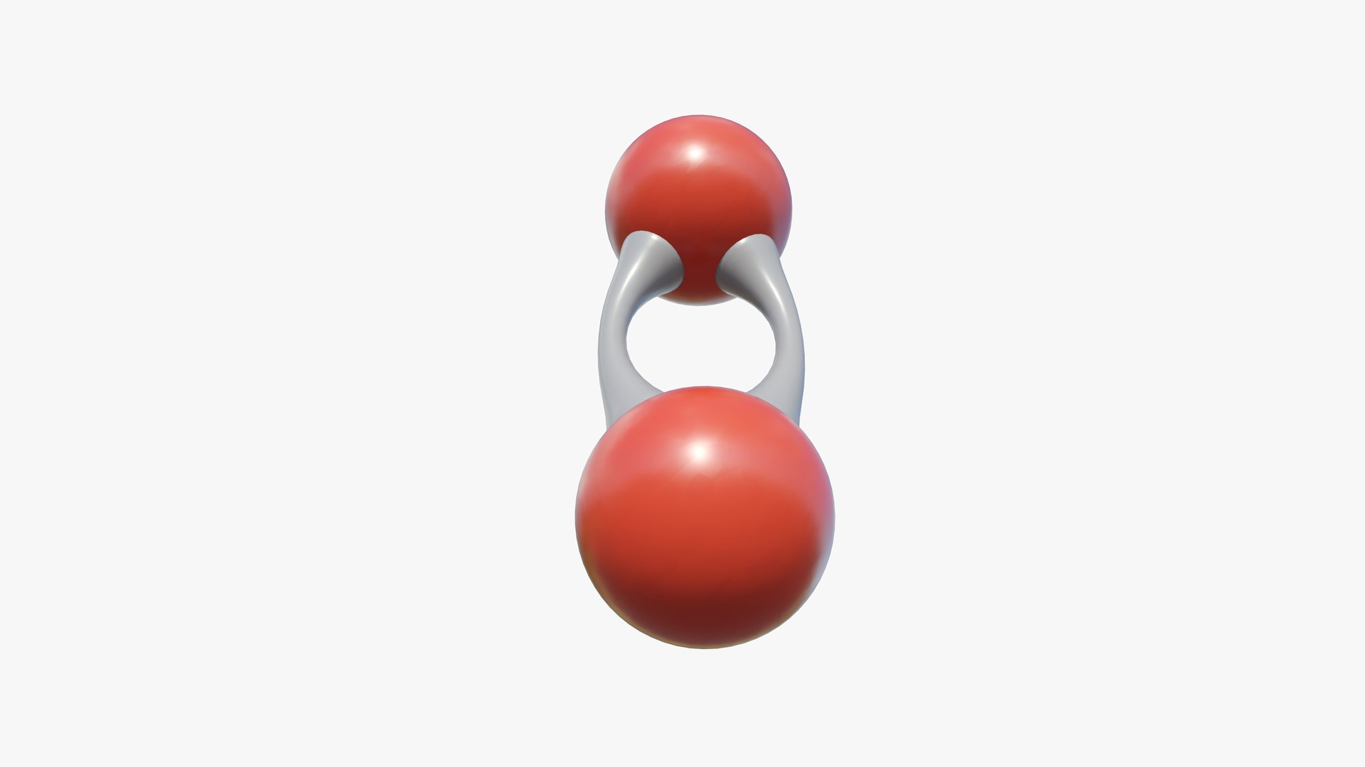Oxygen Molecule With PBR 4K 8K Model - TurboSquid 1945003