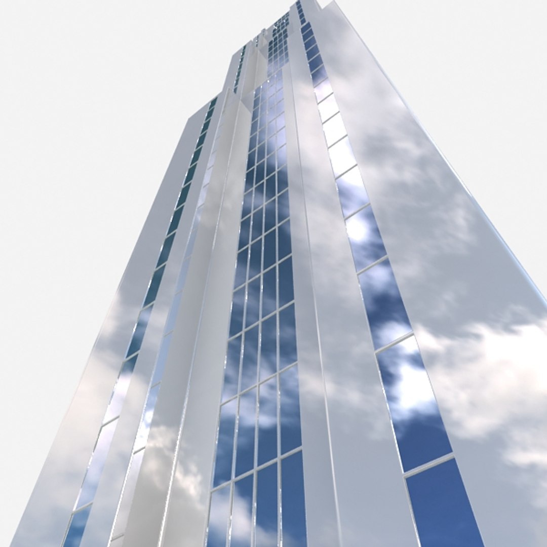 3d skyscraper buildings model