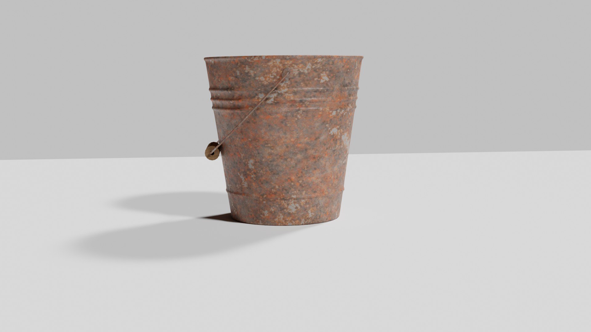 3D Model Pail Rusty - TurboSquid 1799754