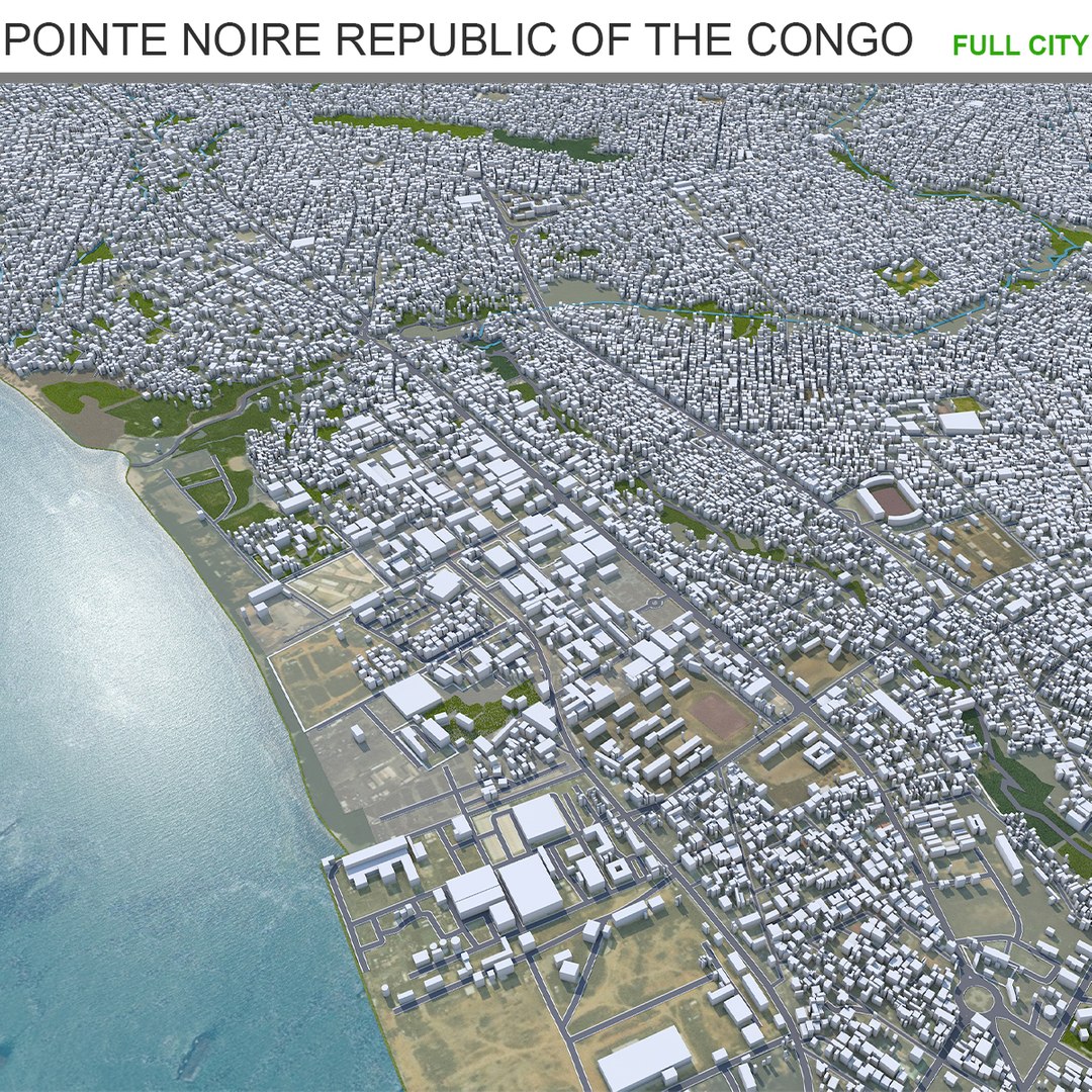 3D Pointe Noire Republic Of The Congo - TurboSquid 2135117