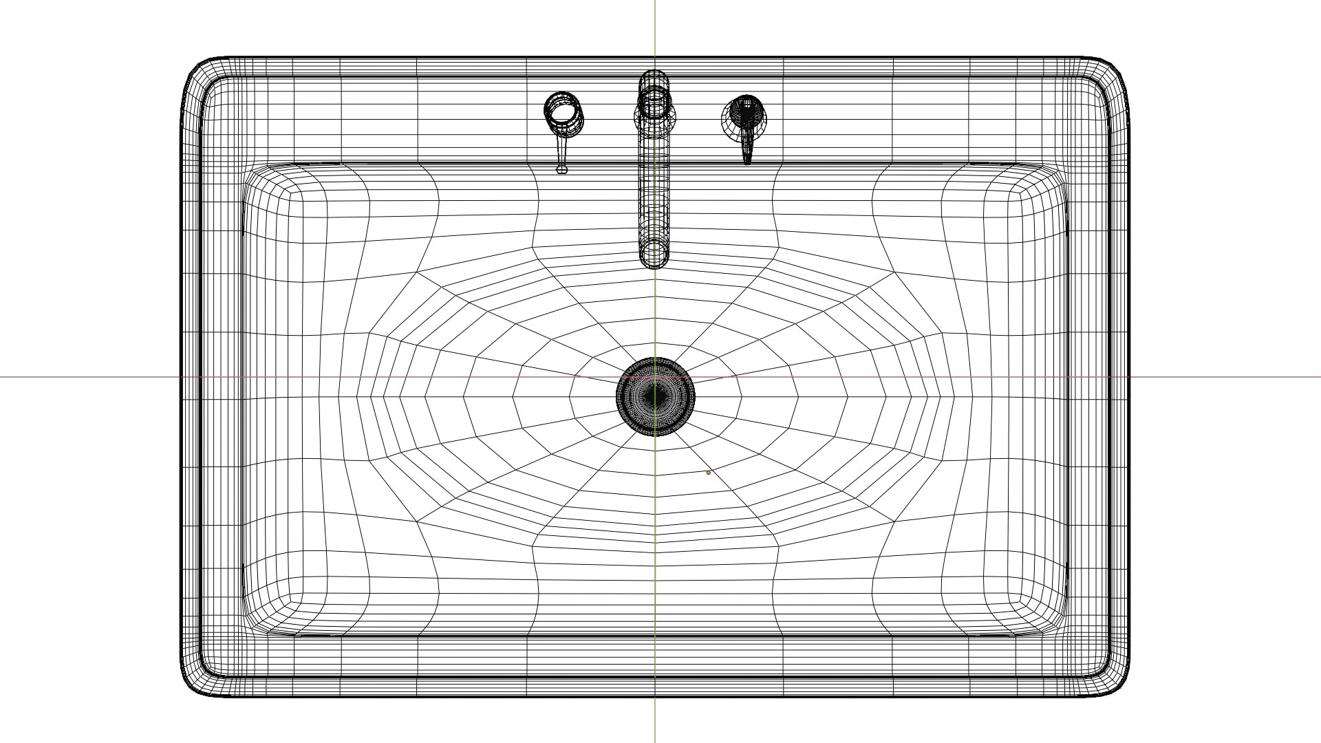 3D model Steel Kitchen Sink - TurboSquid 1829747
