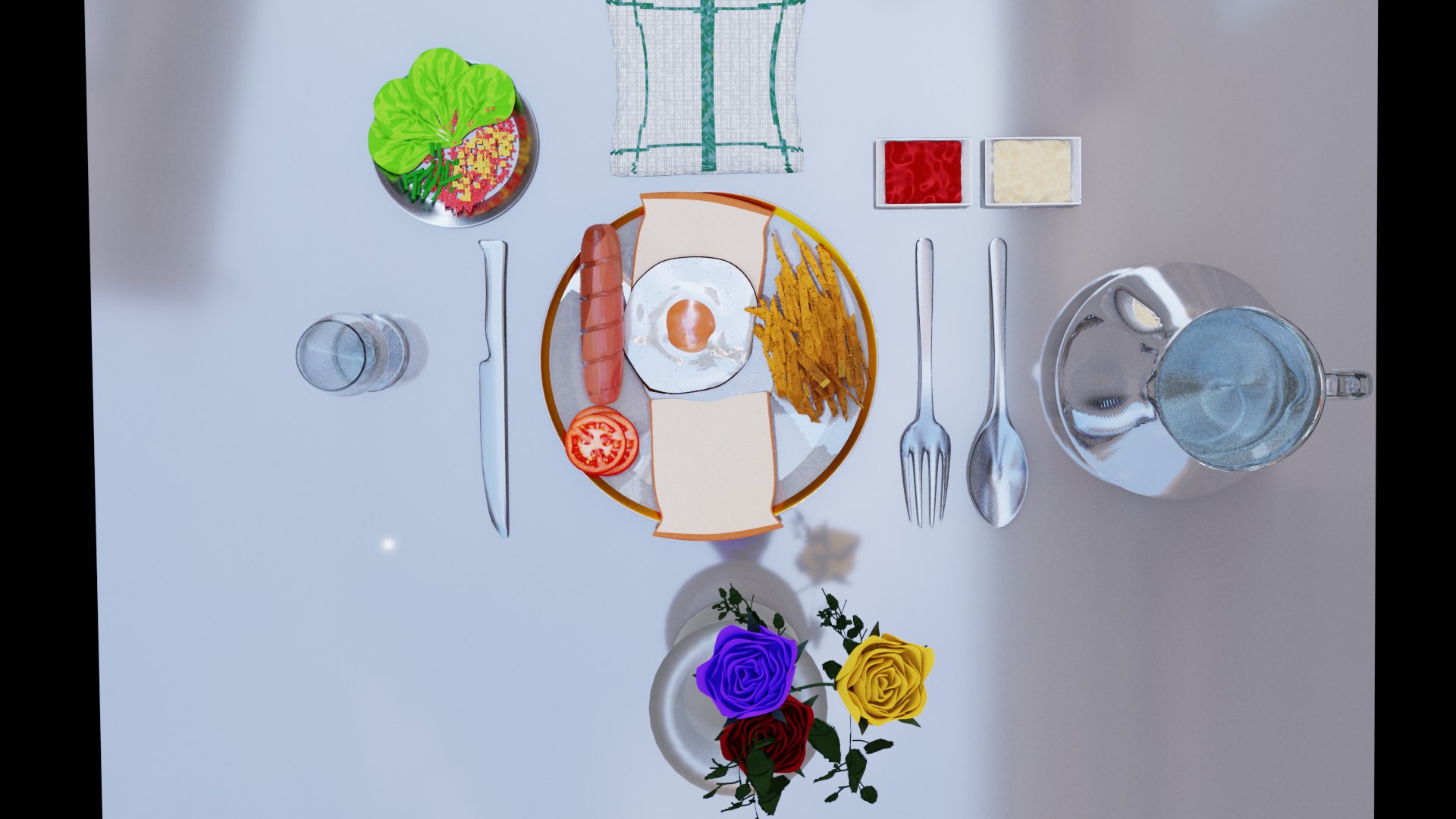 Prepare my breakfast model - TurboSquid 1803390