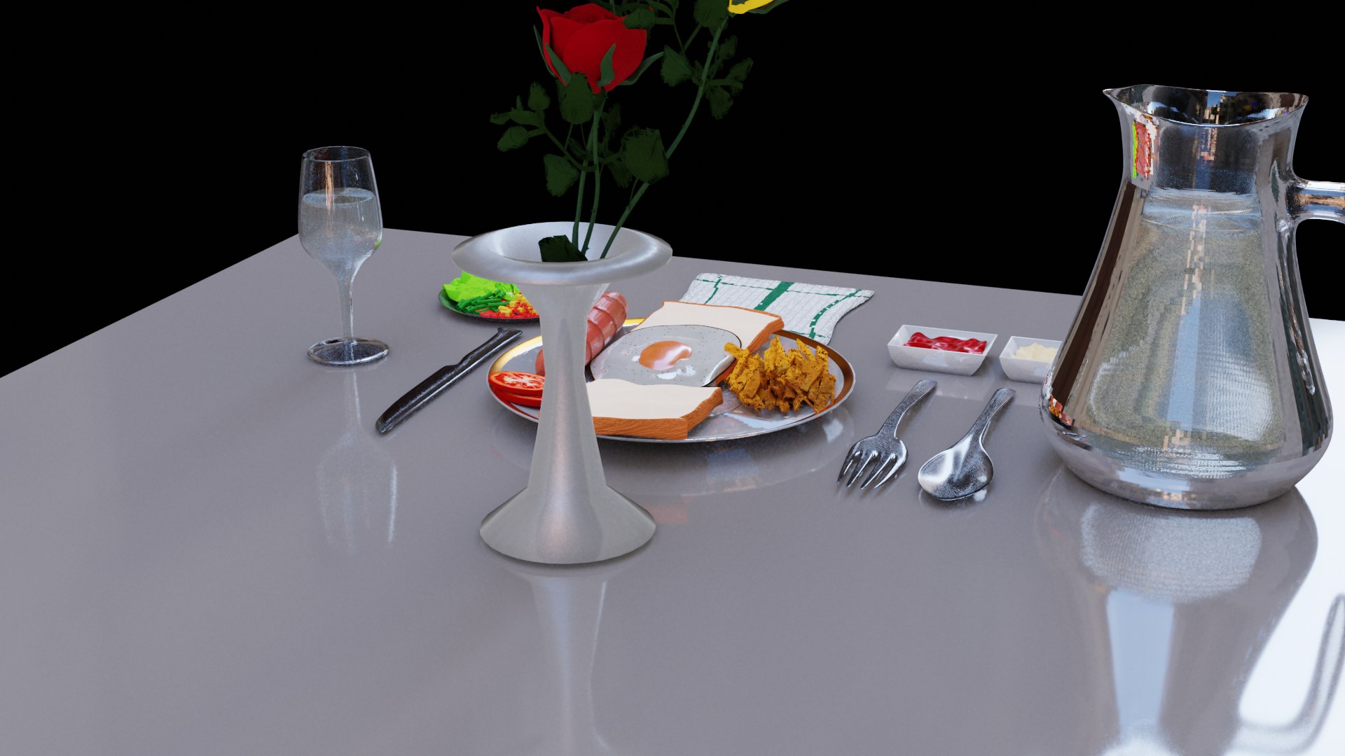 Prepare my breakfast model - TurboSquid 1803390