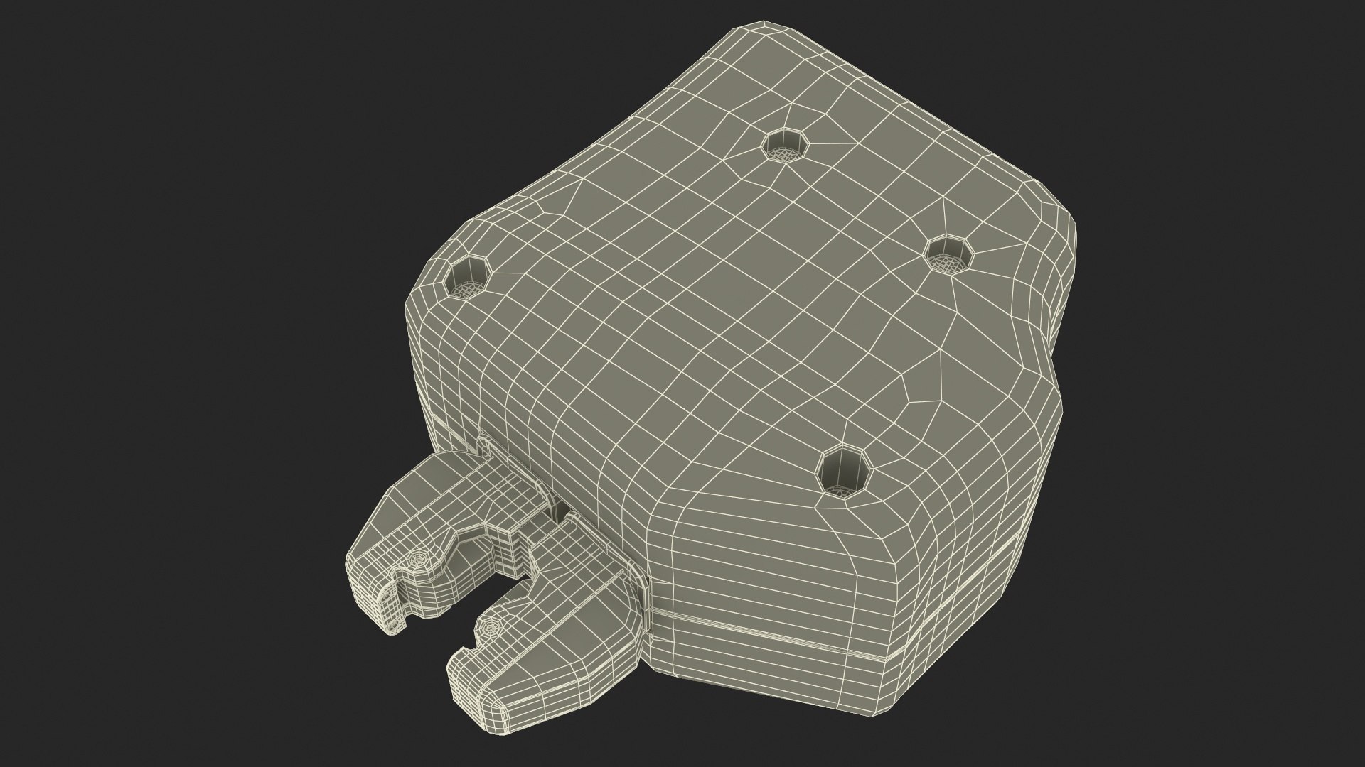 3D Special Manipulator Claw For Robotic Hand Rigged - TurboSquid 2287651