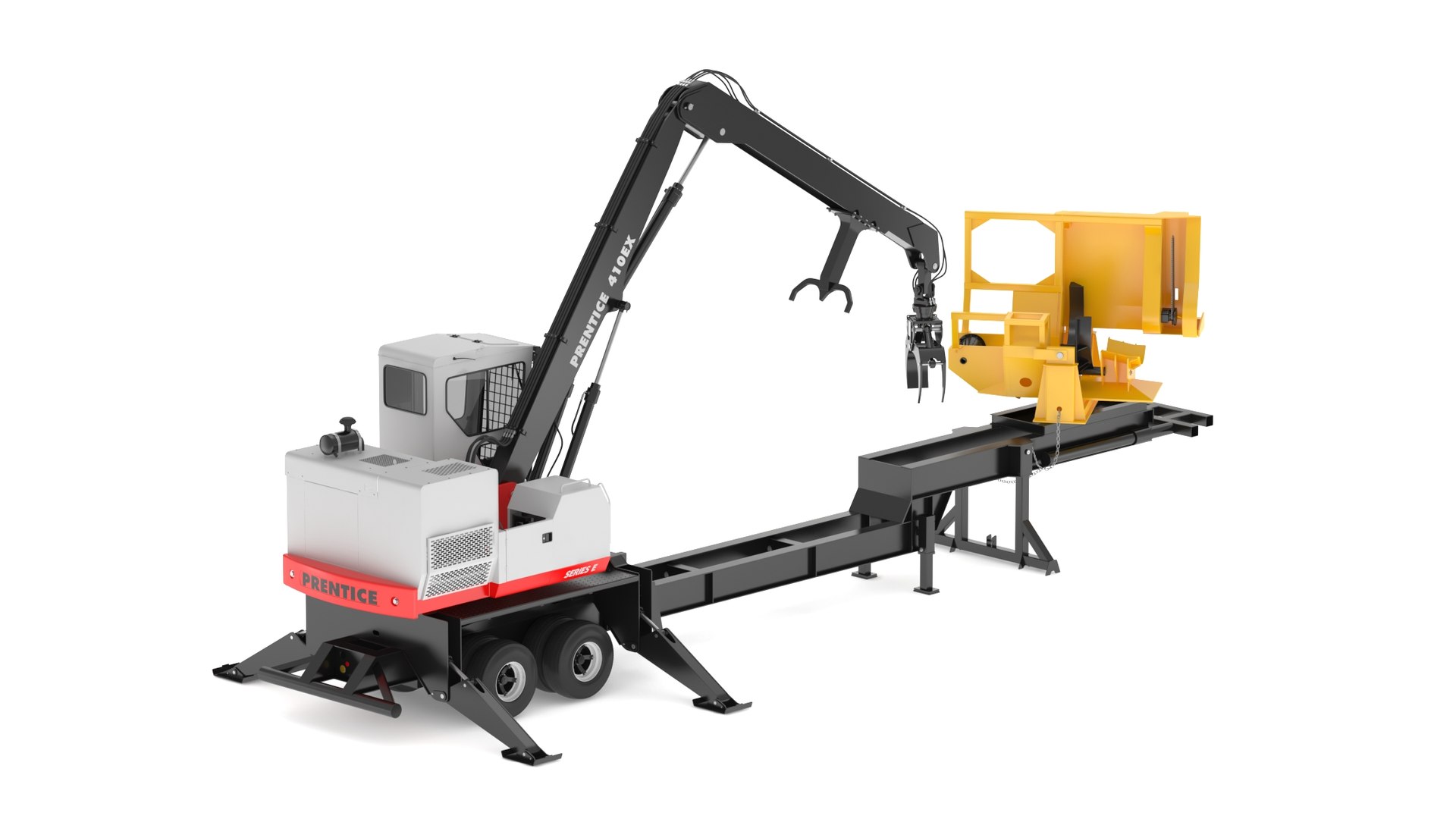 Prentice 410ex Knuckleboom Loader 3D - TurboSquid 2241152