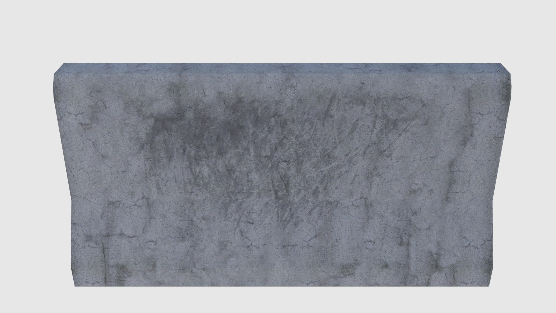 3D Model Ready Concrete Road Blocks - TurboSquid 1218316