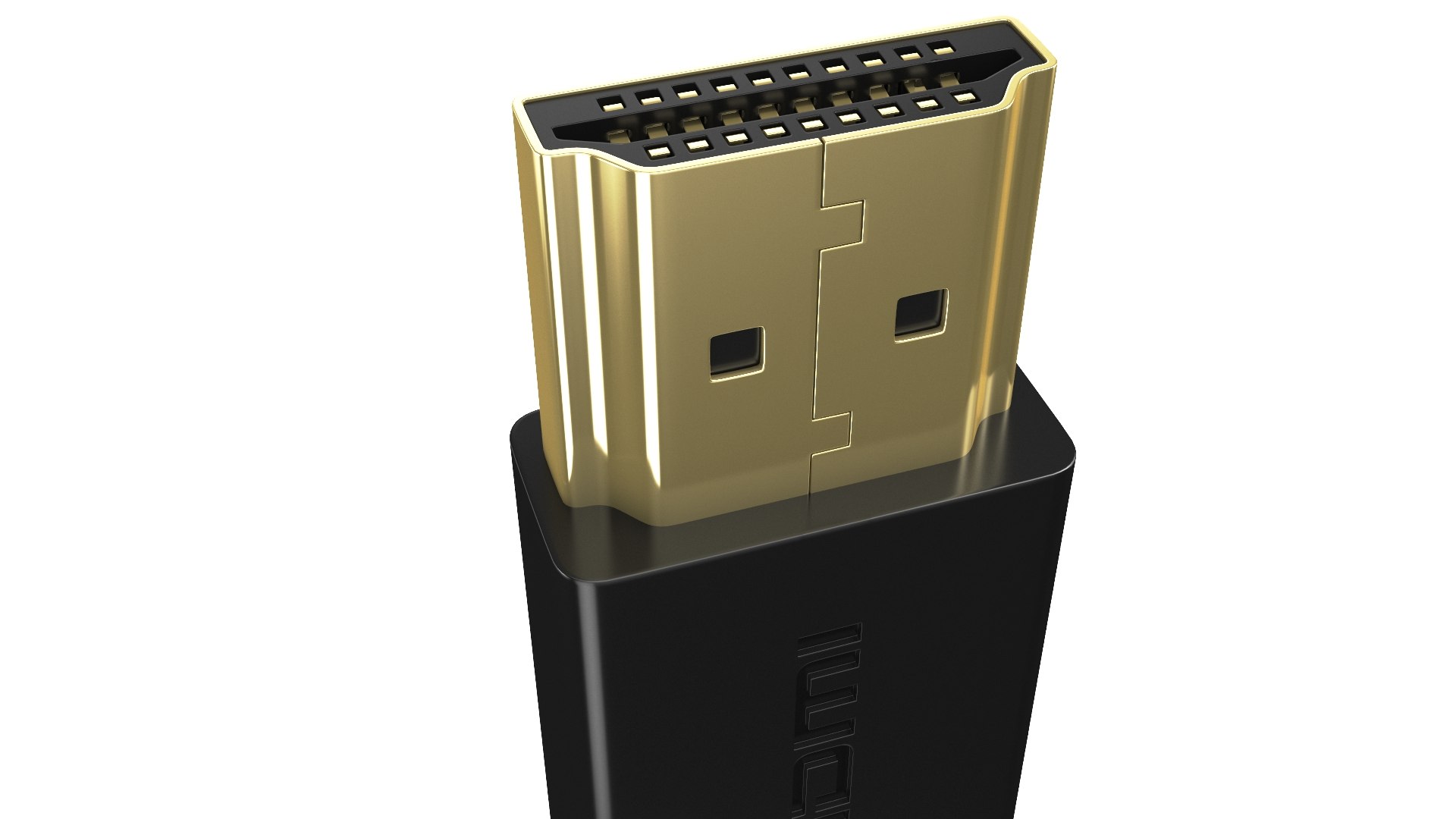 Detailed HDMI Cable 3D Model - TurboSquid 2113159