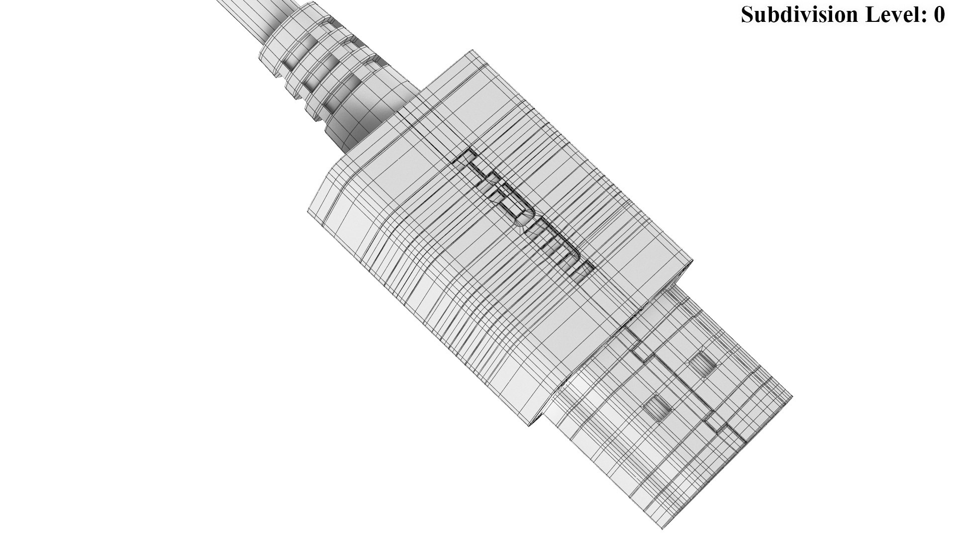 Detailed HDMI Cable 3D Model - TurboSquid 2113159