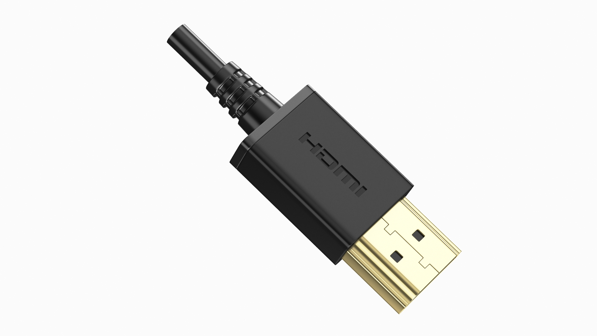 Detailed HDMI Cable 3D Model - TurboSquid 2113159