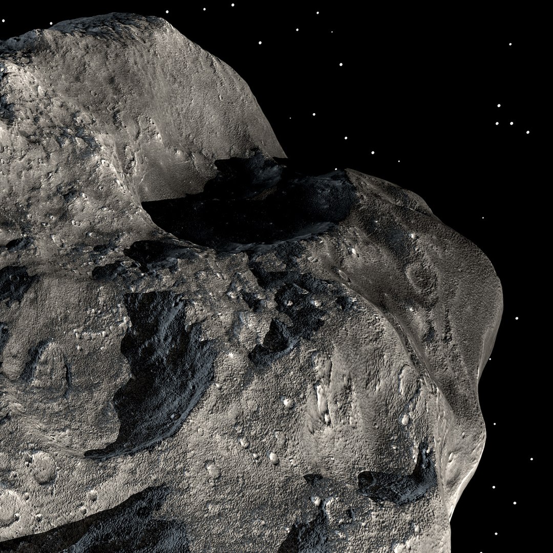 modeled asteroids 3d 3ds