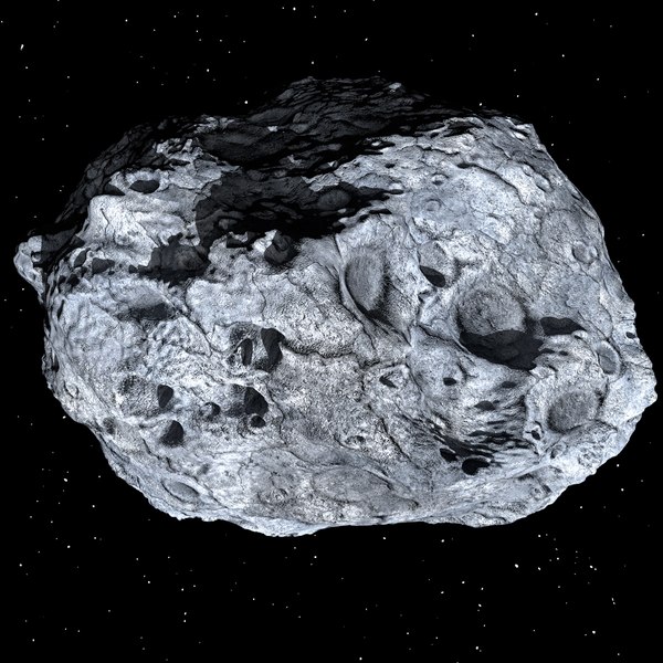 modeled asteroids 3d 3ds