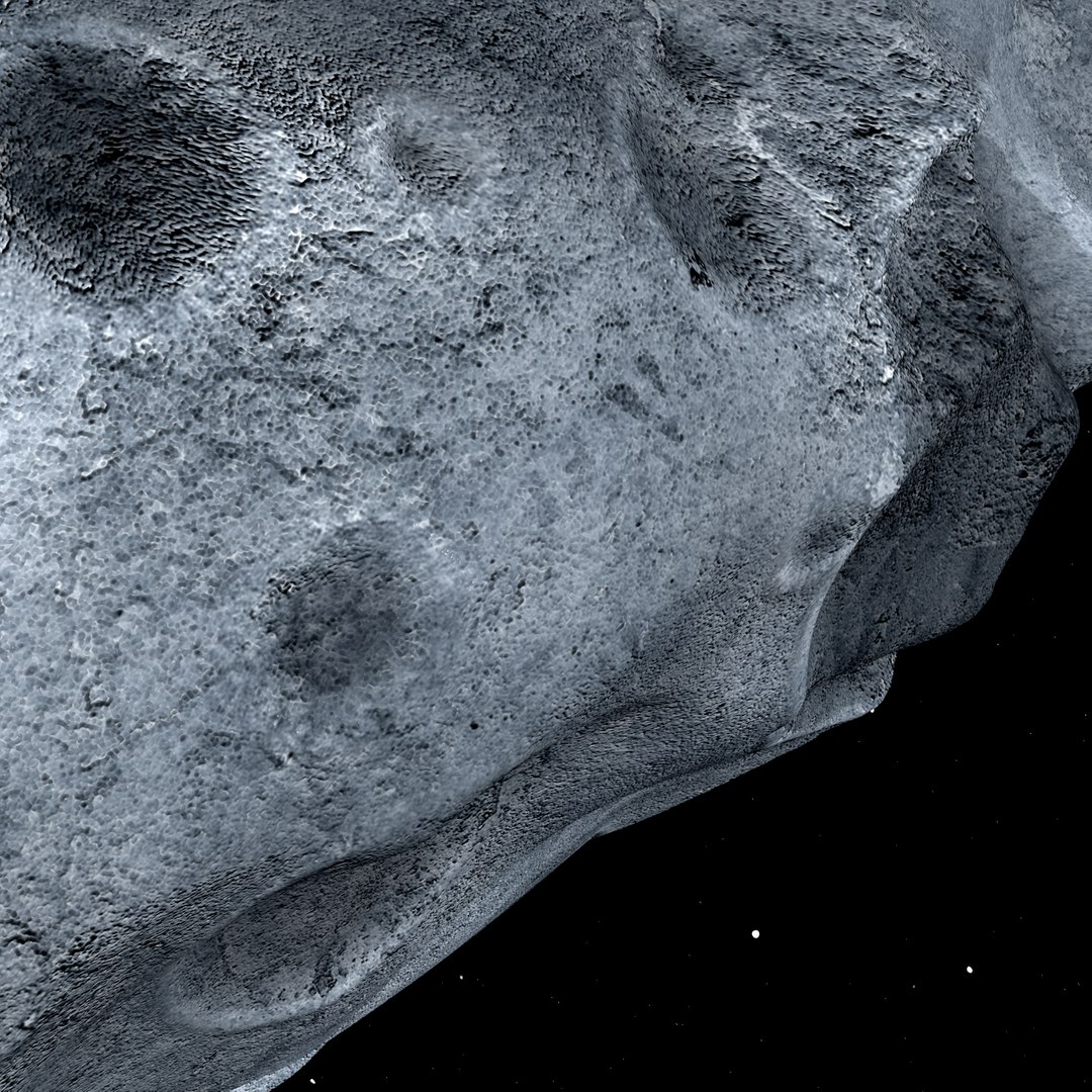 modeled asteroids 3d 3ds