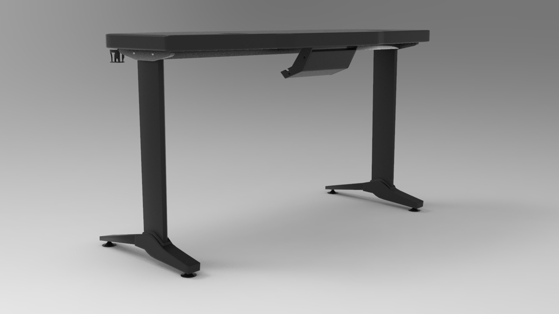 3D gamer table model - TurboSquid 1649336