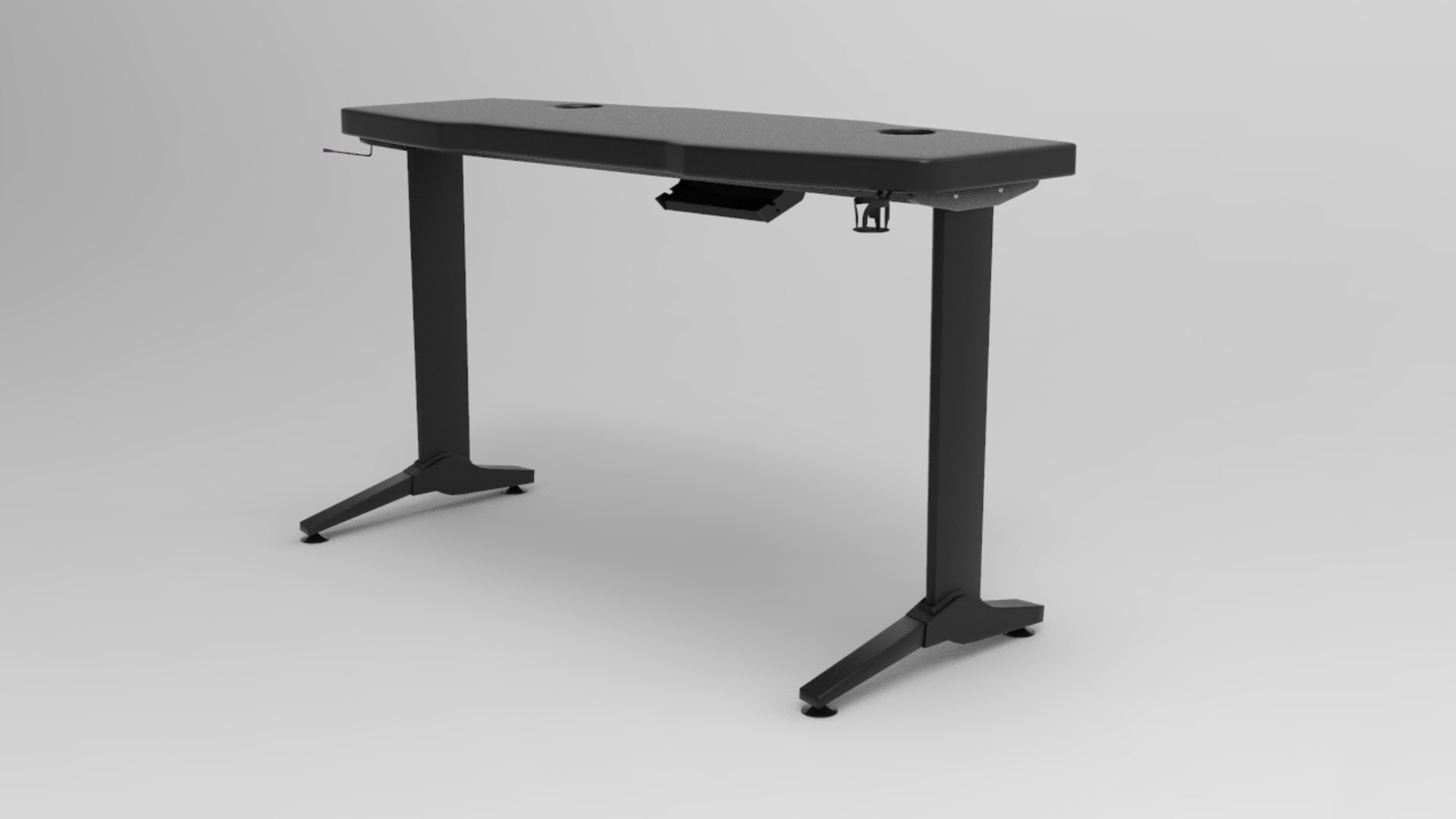 3D gamer table model - TurboSquid 1649336