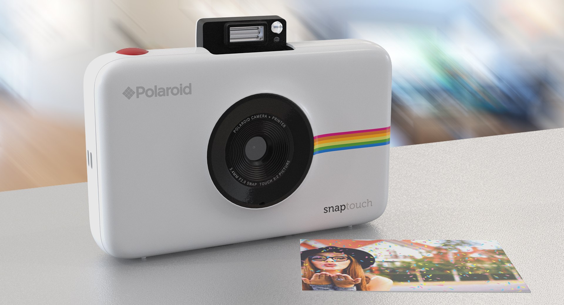 3D Model Polaroid Snap Digital Instant - TurboSquid 1292134