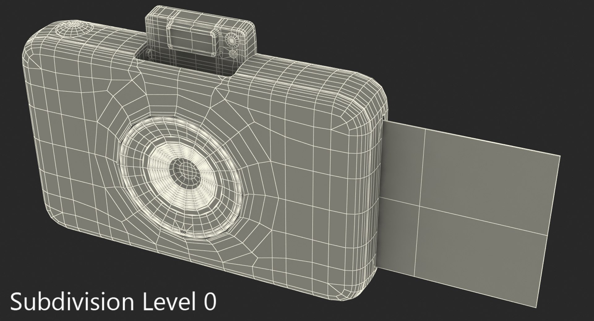3D Model Polaroid Snap Digital Instant - TurboSquid 1292134