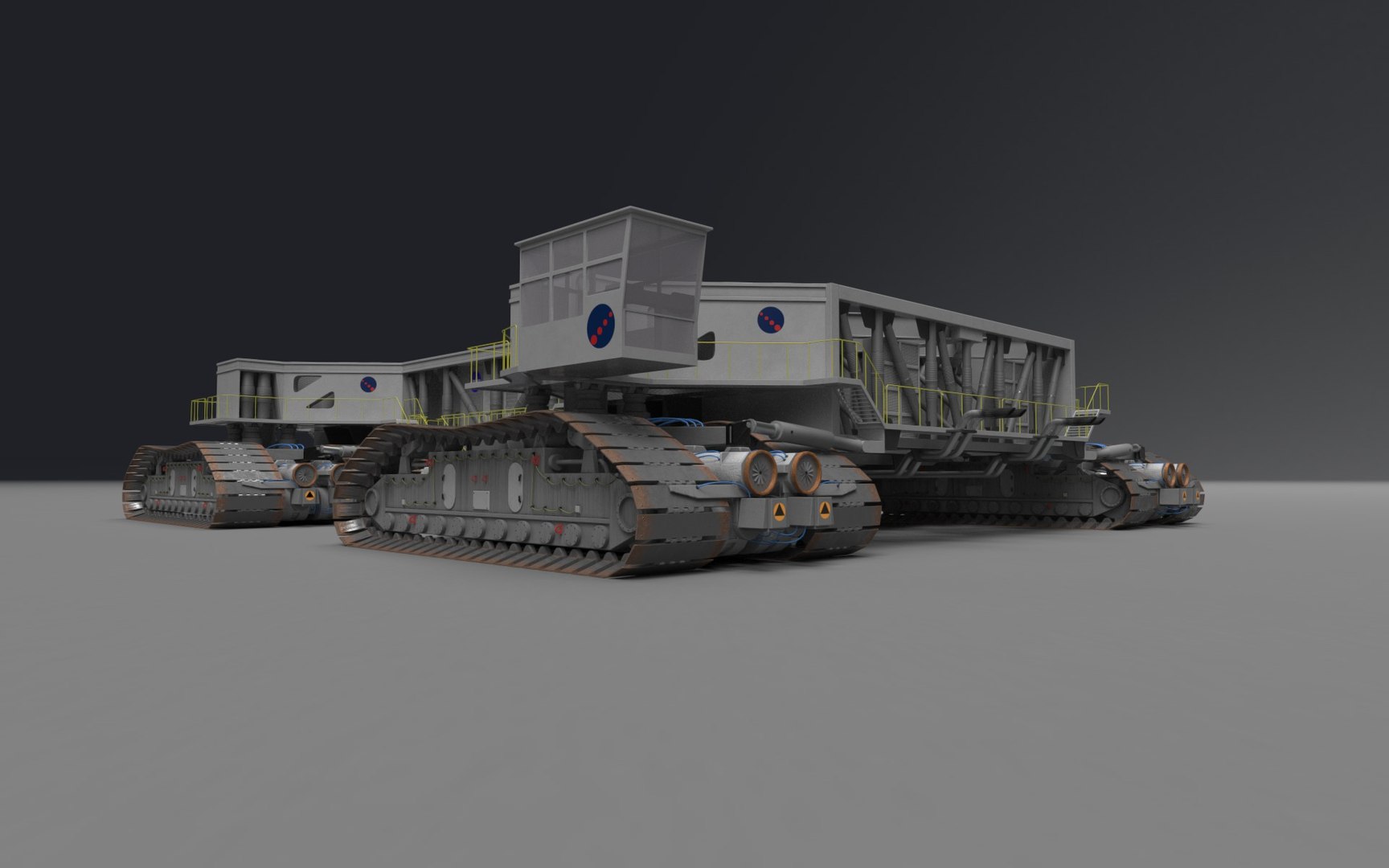 3d model of nasa crawler