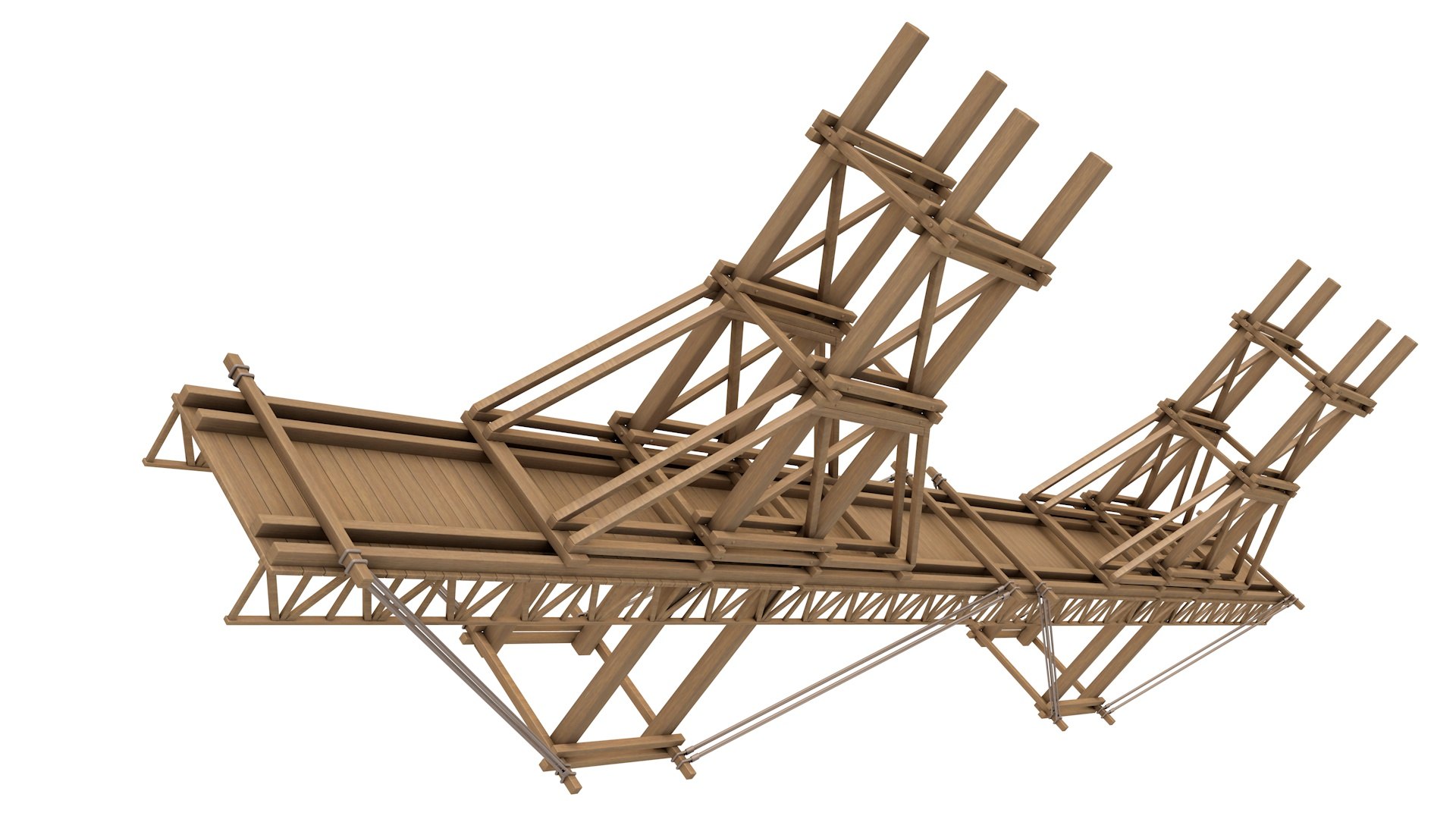 Wooden Bridge Collection 3D Model - TurboSquid 1935585