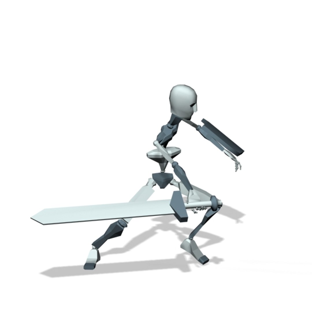 Knight Swing Attack Combo - TurboSquid 672566