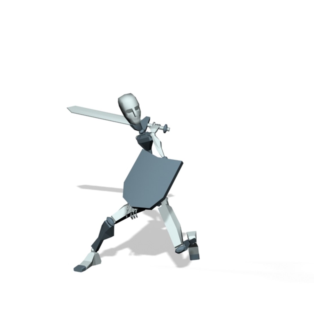 Knight Swing Attack Combo - TurboSquid 672566