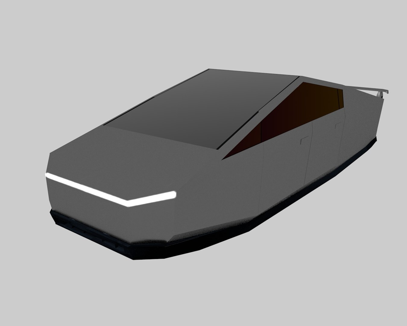 Cybertruck Space Model - TurboSquid 1978858