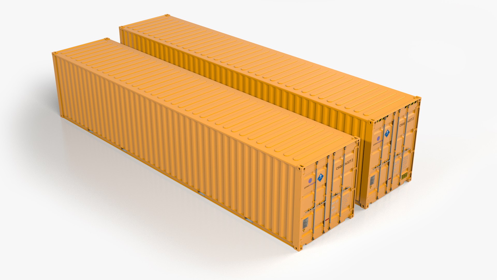 3D ISO Container Collection 10ft 20ft 40ft - TurboSquid 1964609