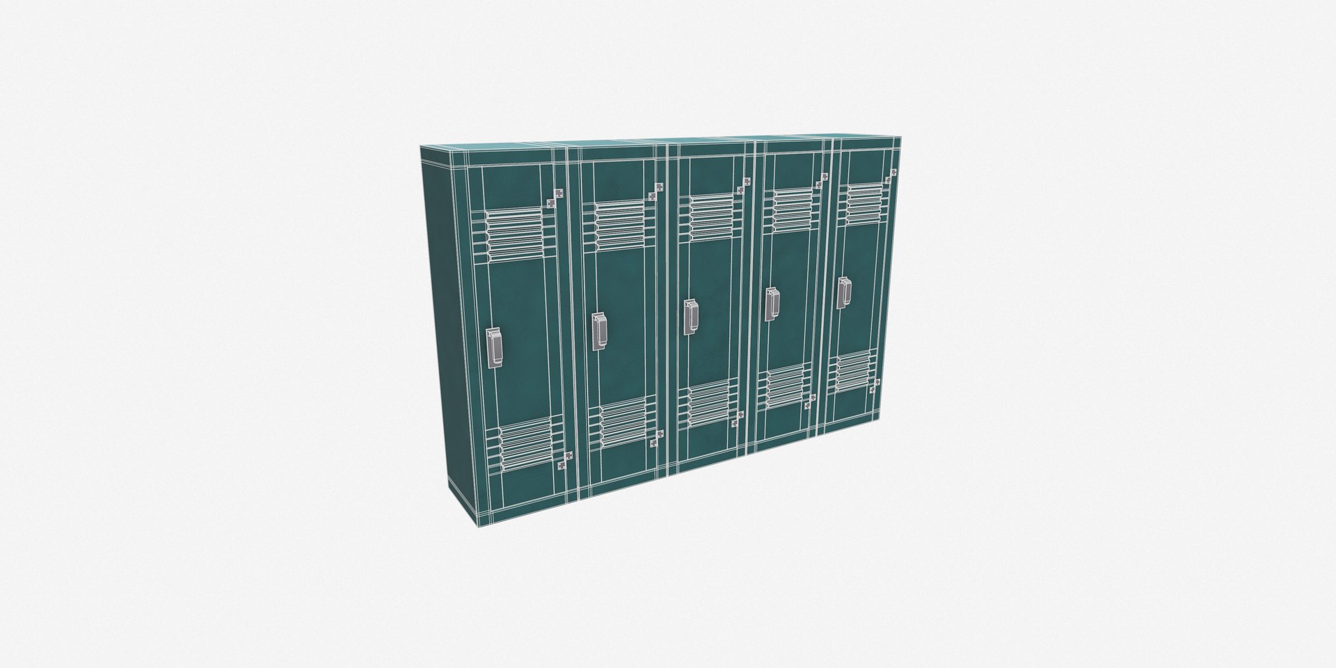 3D model locker openable - TurboSquid 1641956