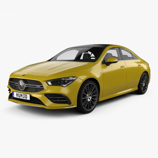 modelo 3d Mercedes-Benz CLA-class AMG 2019 - TurboSquid 1484710