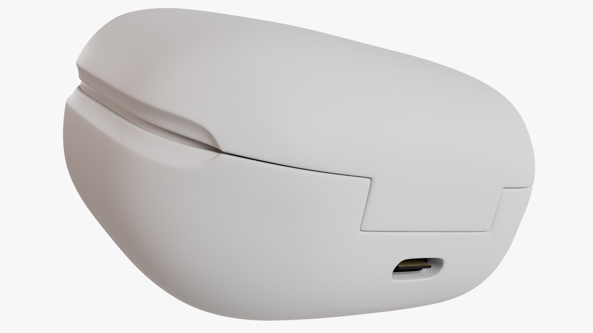 Galaxy Buds 2 Pro White 3D Model - TurboSquid 2418443