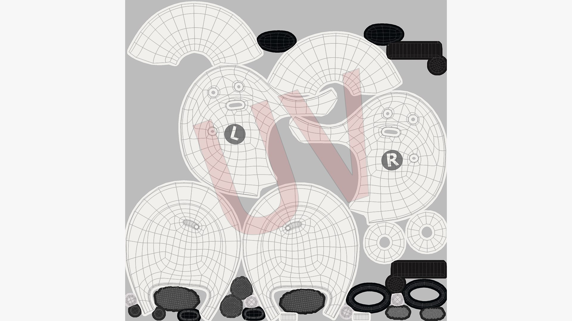 Galaxy Buds 2 Pro White 3D Model - TurboSquid 2418443