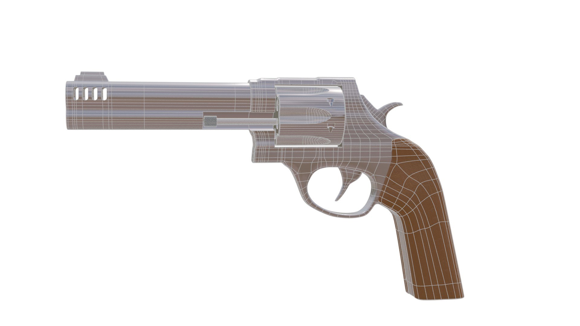 Revolver 3D Model - TurboSquid 1572644