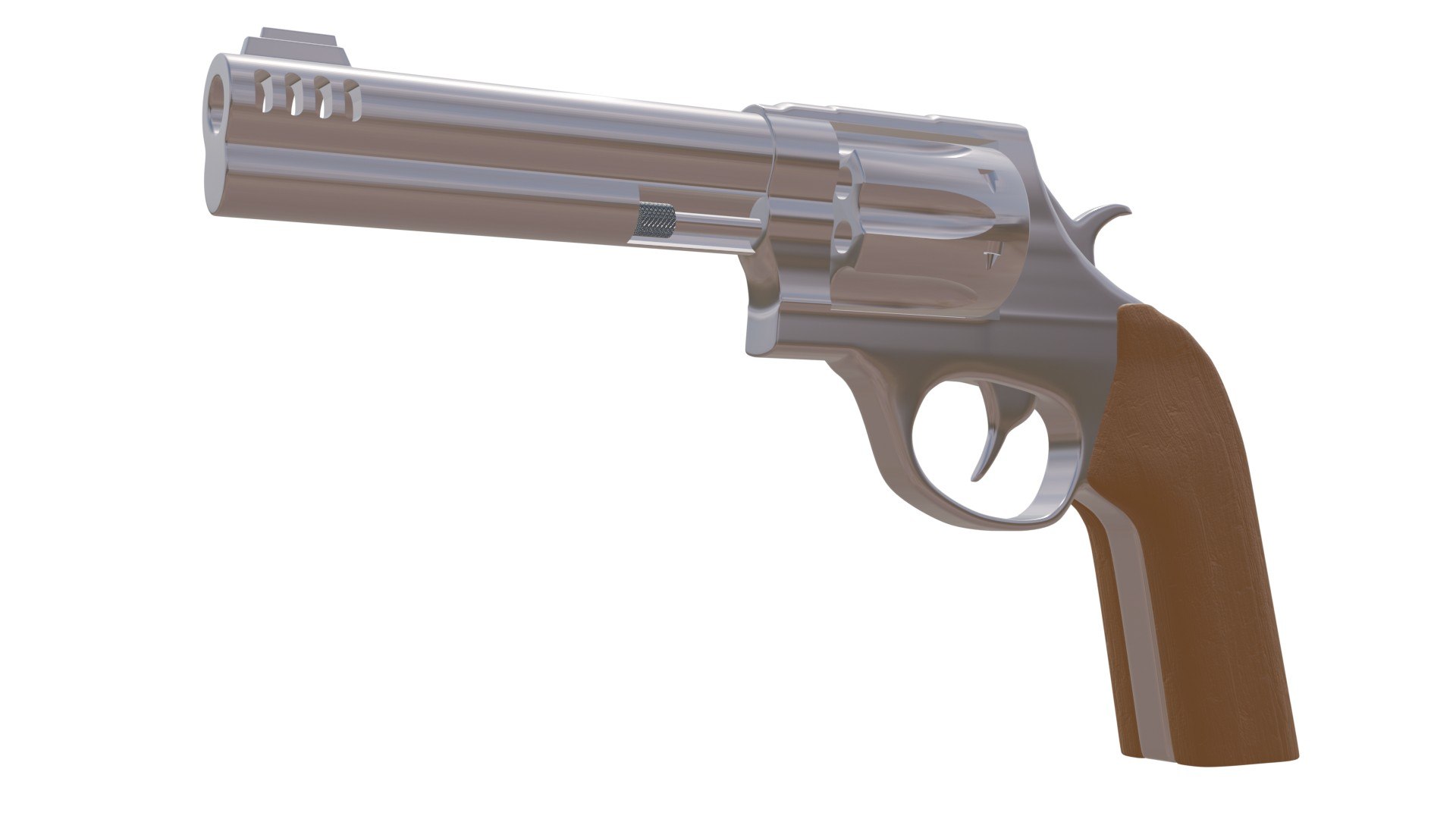 Revolver 3D Model - TurboSquid 1572644