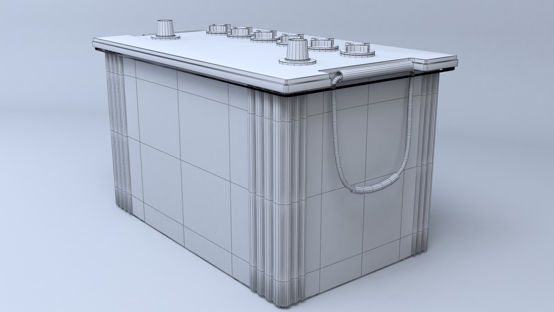 3D Battery - TurboSquid 1281928