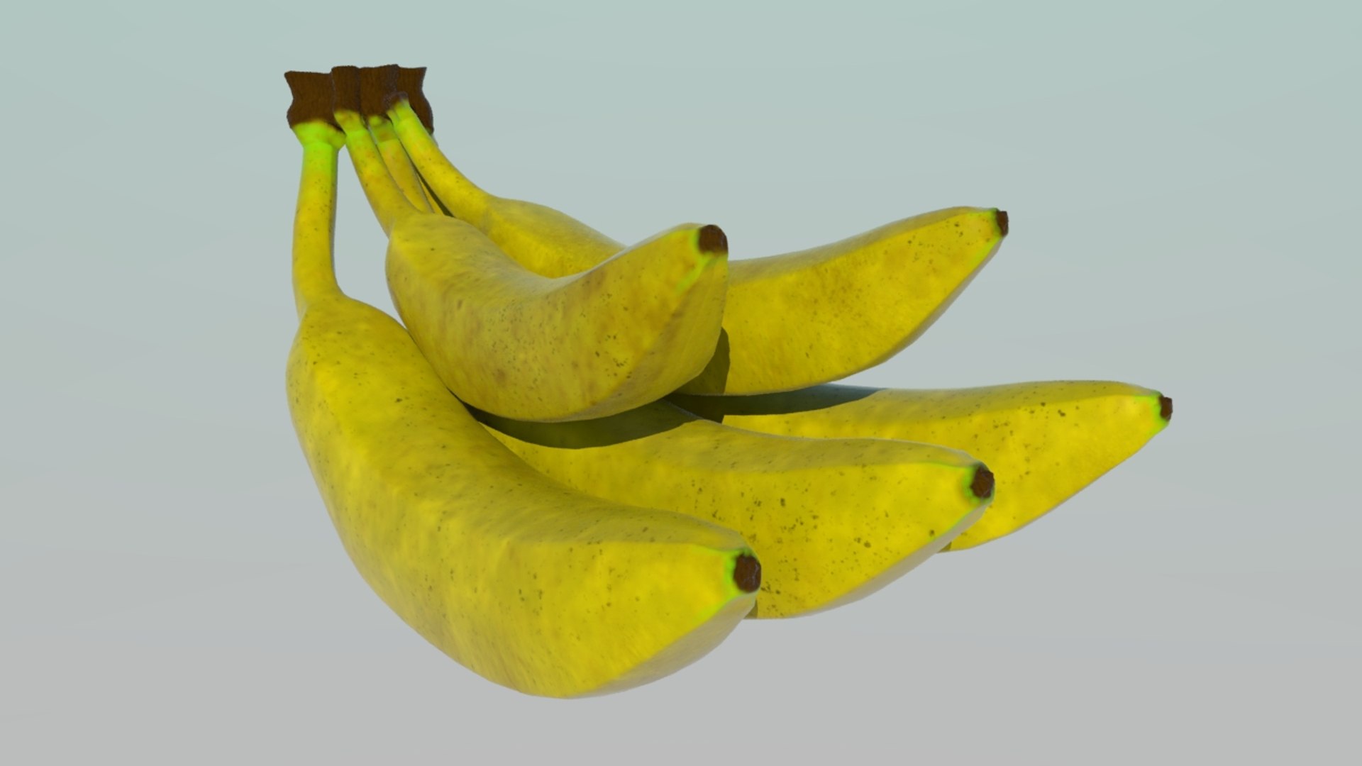 Banana 3D model - TurboSquid 1561014