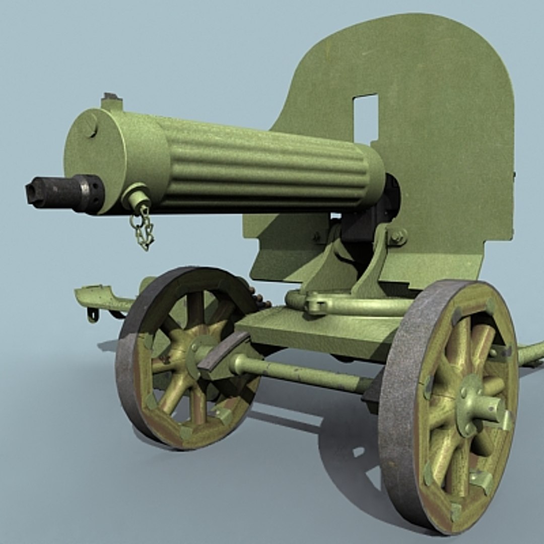 maxim m1910 machine gun lwo