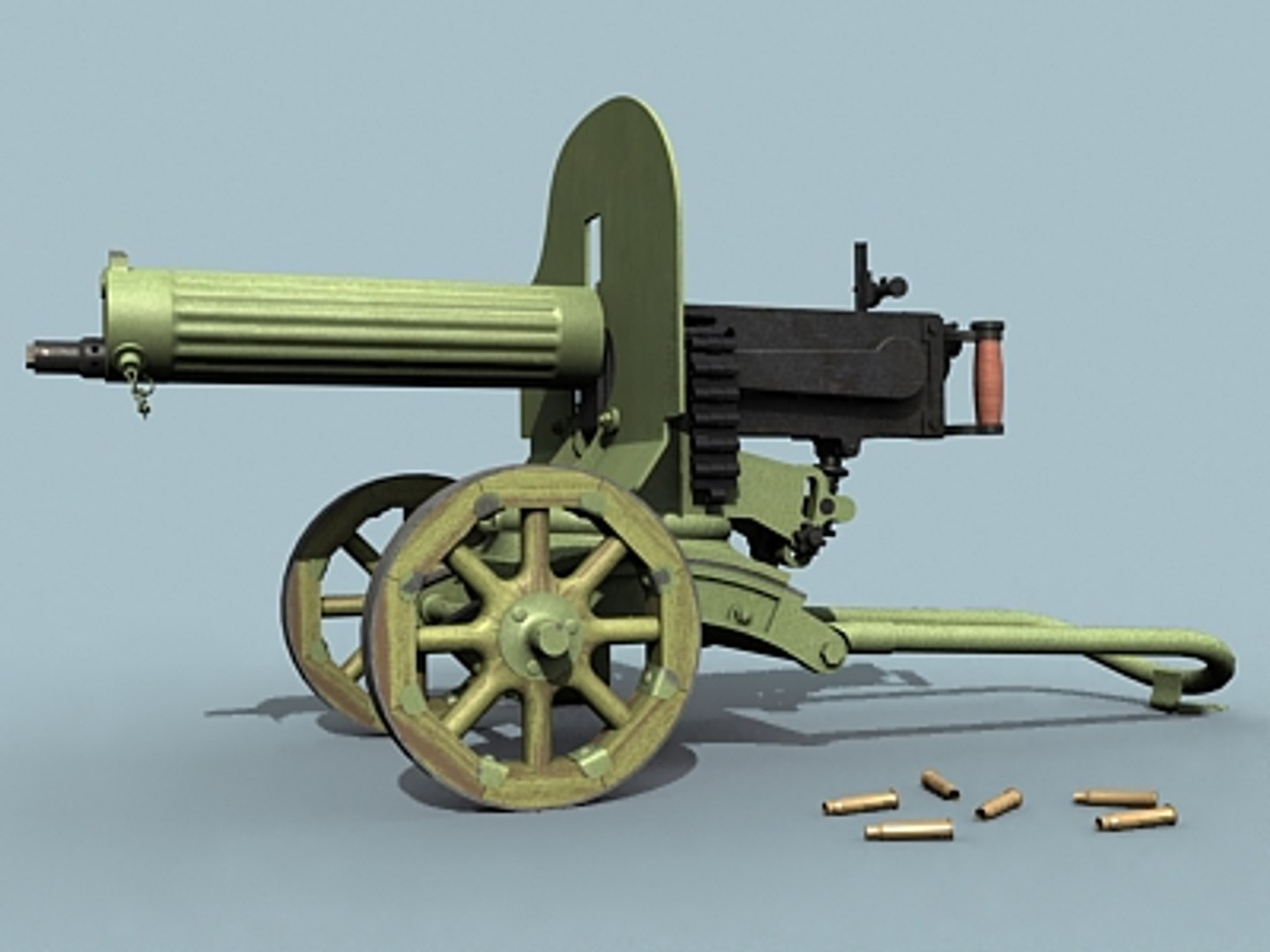maxim m1910 machine gun lwo