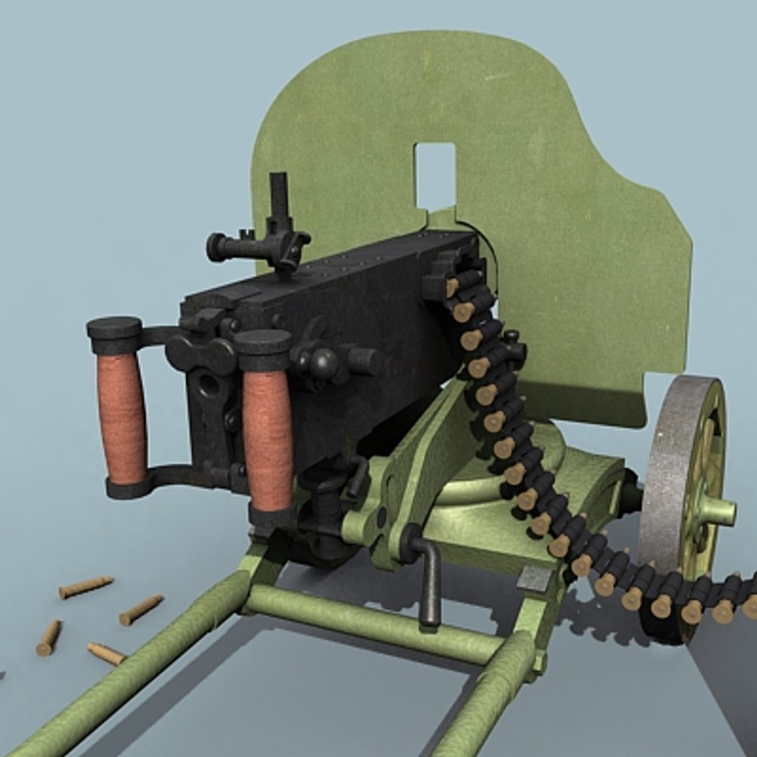 maxim m1910 machine gun lwo