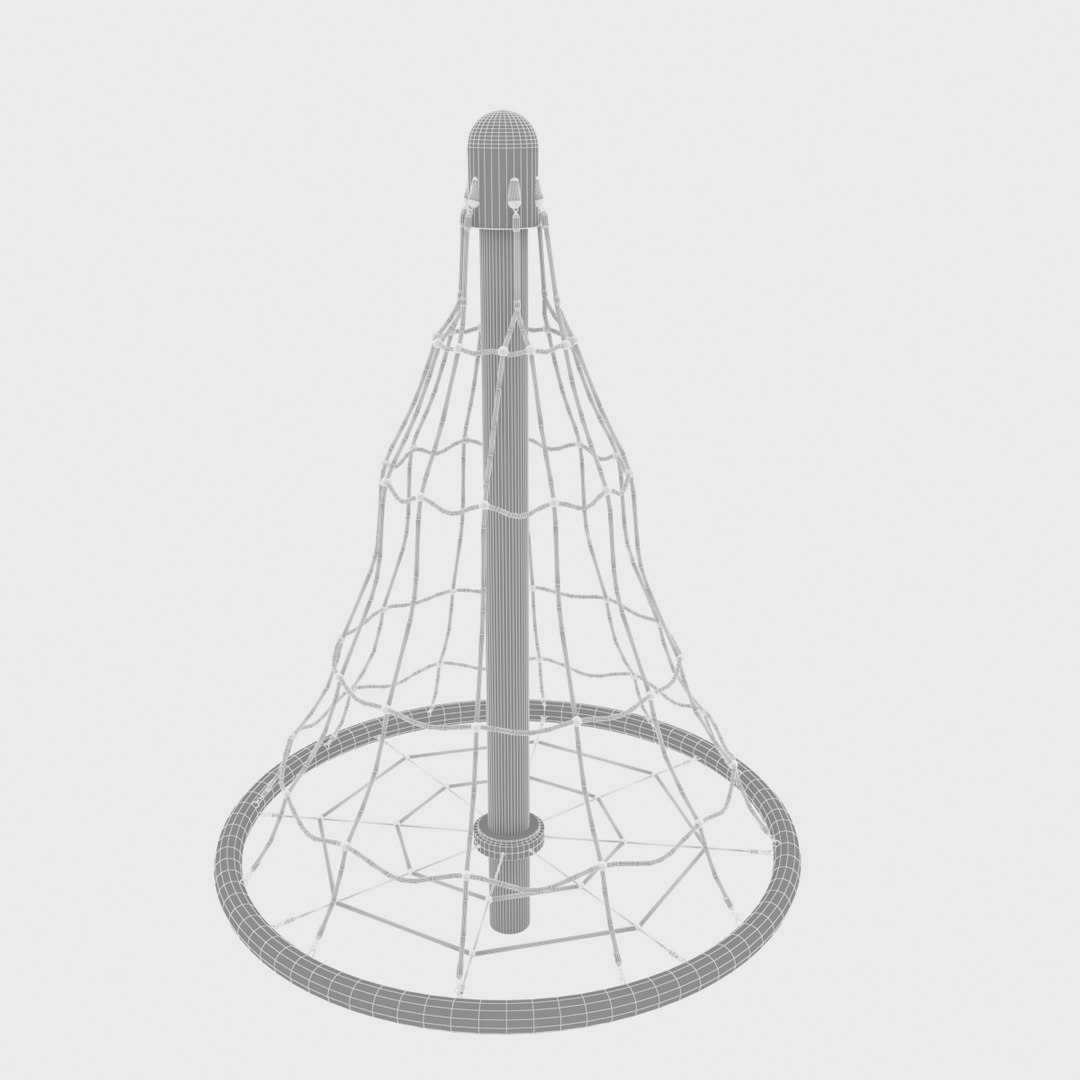 3D Model Childrens Playground Rope Mesh - TurboSquid 1389828