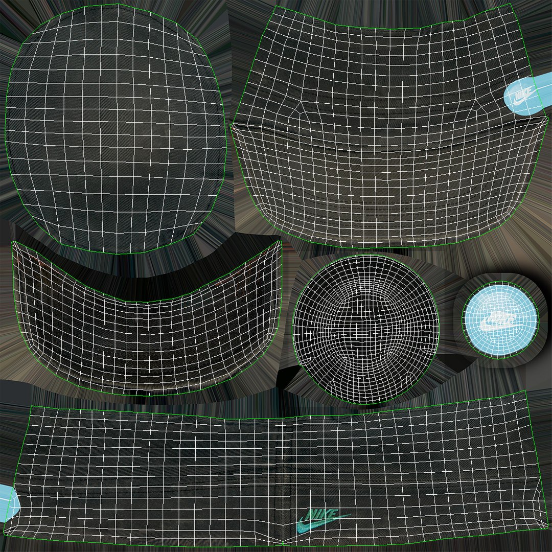 Old Nike Cap 3D Model - TurboSquid 1818778