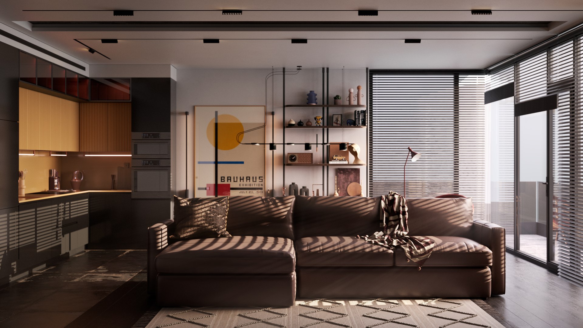 Contemporary Interior Full Scene Corona Renderer Model - TurboSquid 1957178