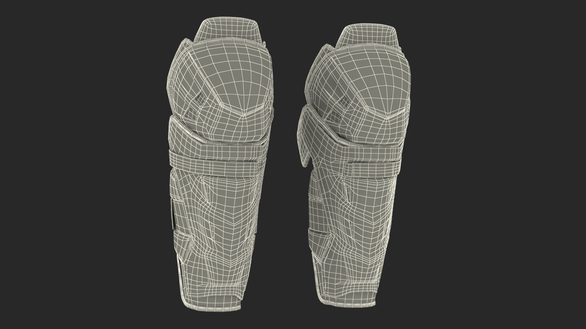 Hockey Shin Pads Pro 3D Model - TurboSquid 1971803