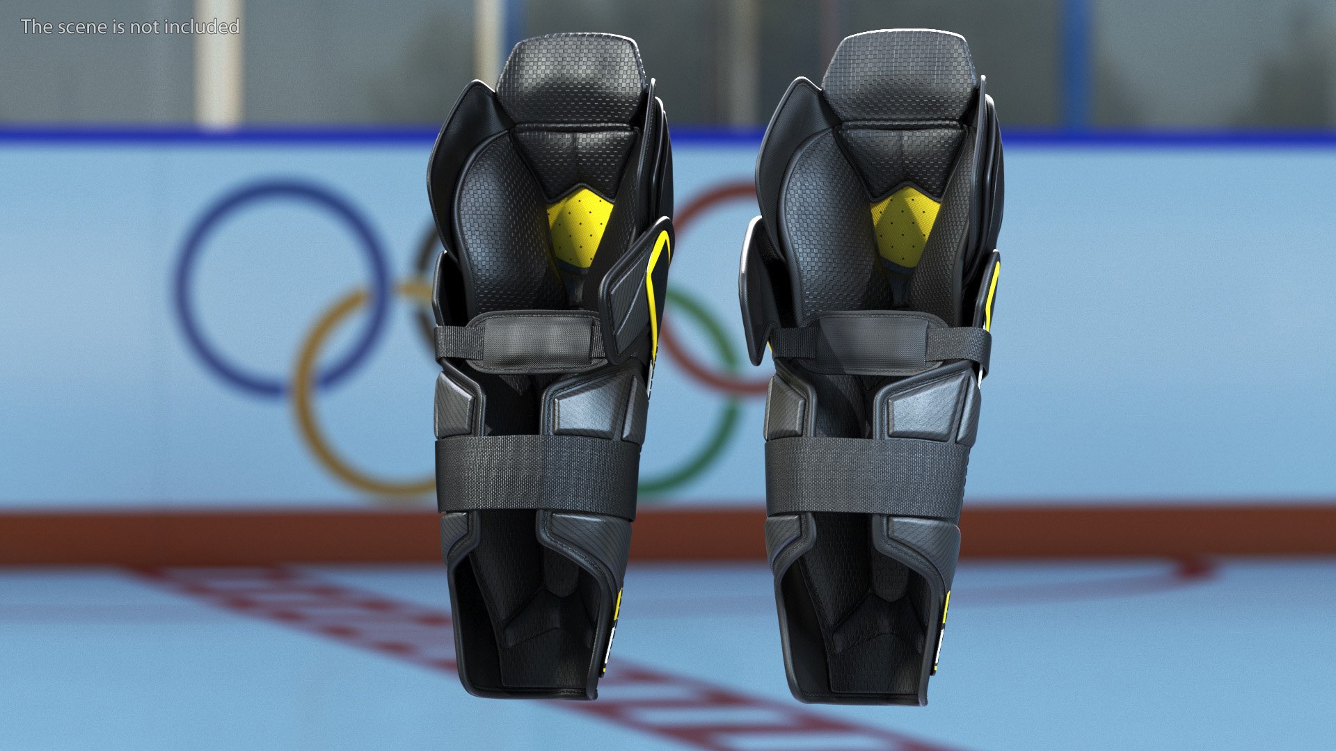 Hockey Shin Pads Pro 3D Model - TurboSquid 1971803