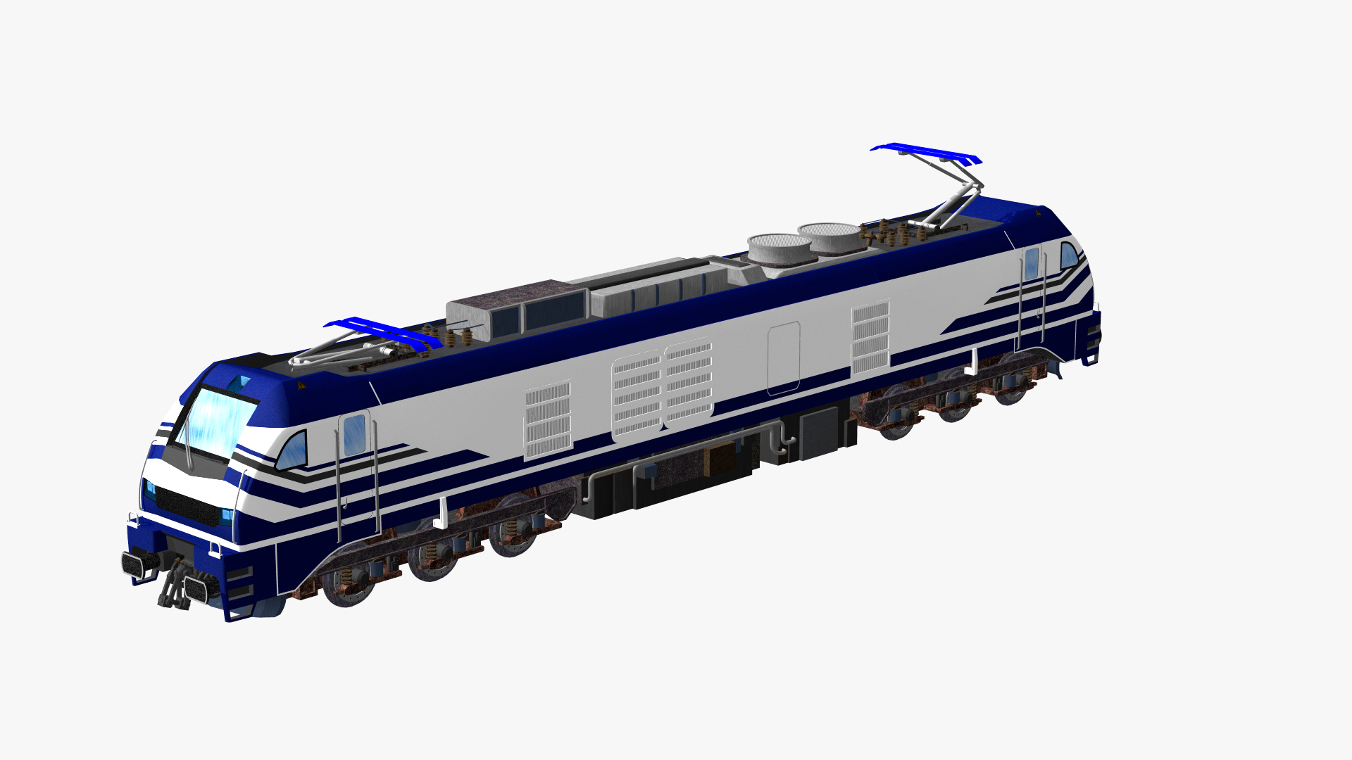 3D Stadler Eurodual Class 2159 Electric And Diesel Locomotive Model - TurboSquid 1880619