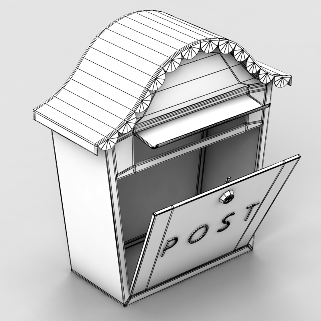 Box Letter 3d 3ds