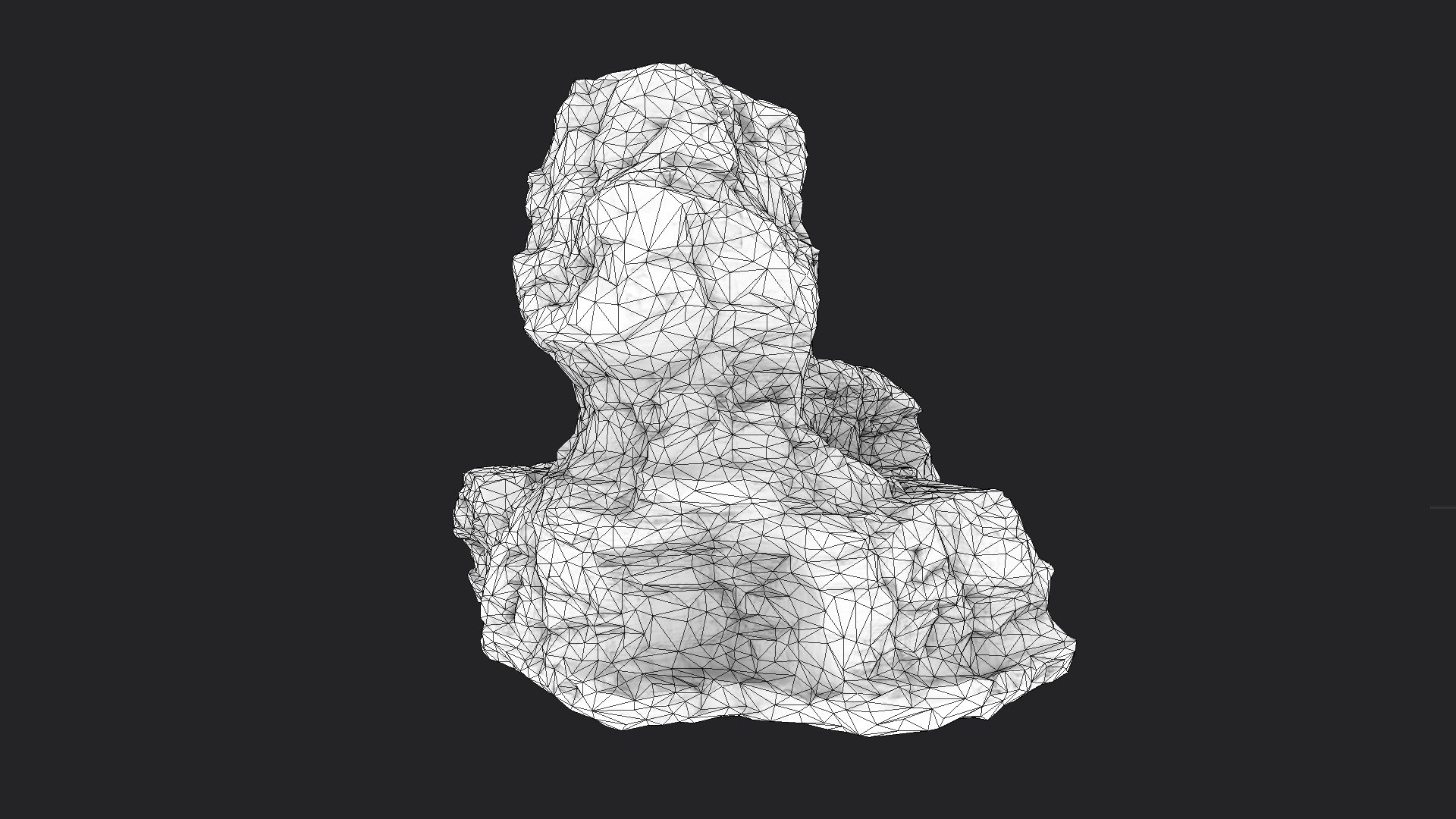 3D Model Mossy Rock Collection 023 - TurboSquid 2409176