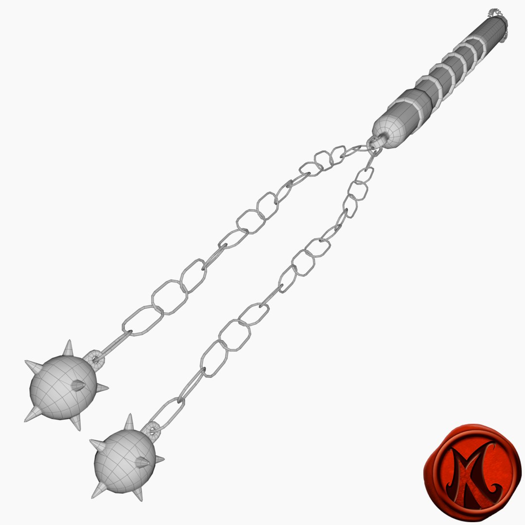 3D model flail metallic - TurboSquid 1174155