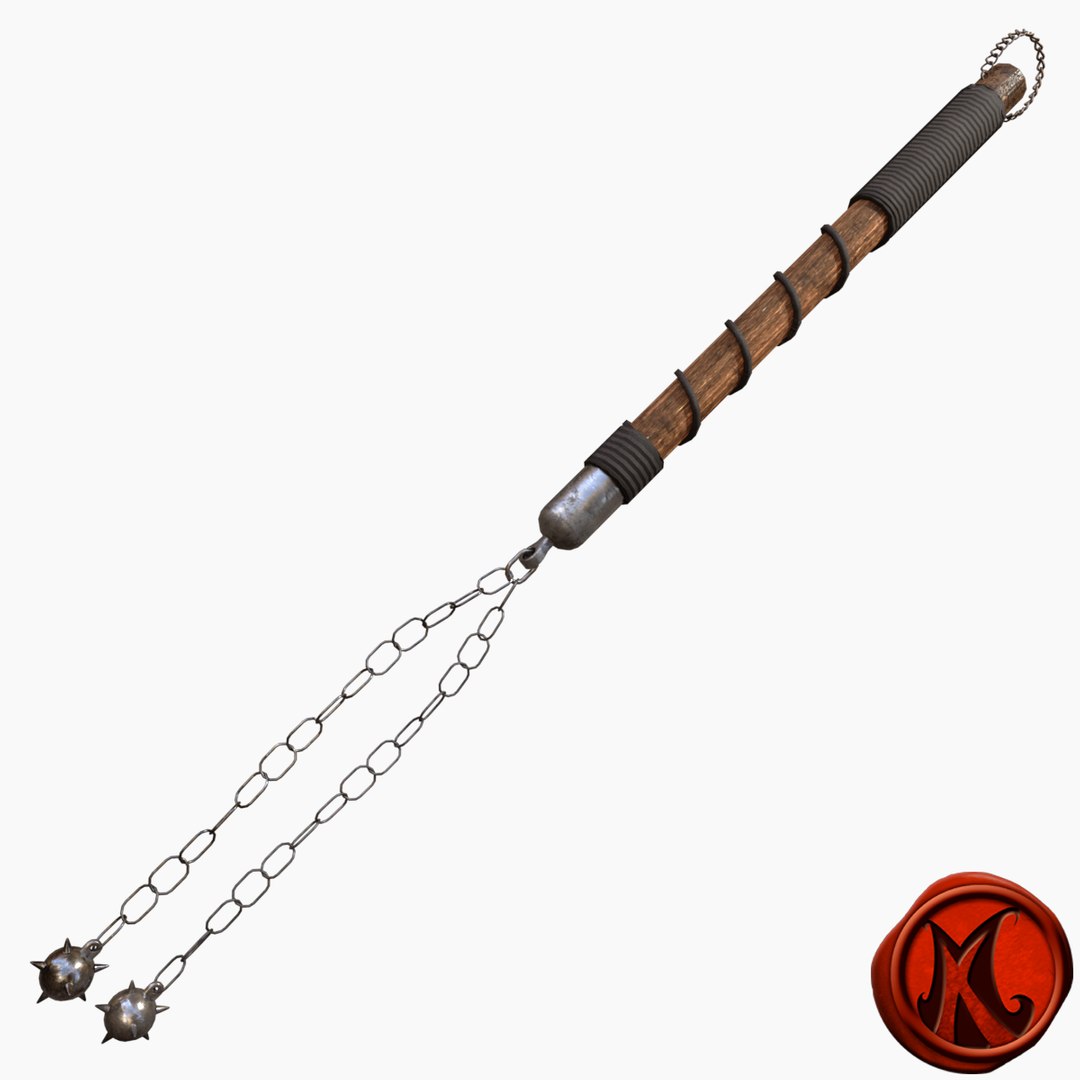 3D model flail metallic - TurboSquid 1174155