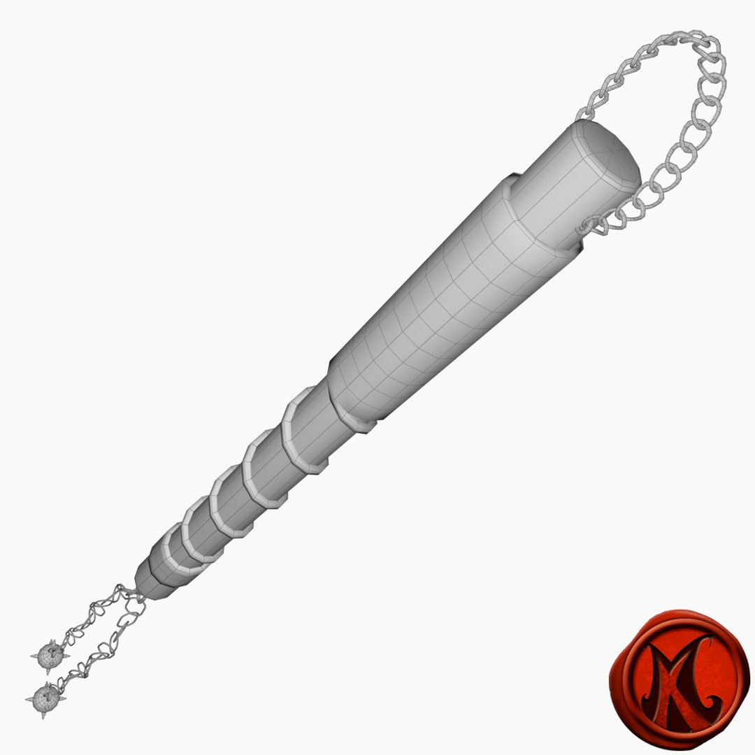 3D model flail metallic - TurboSquid 1174155