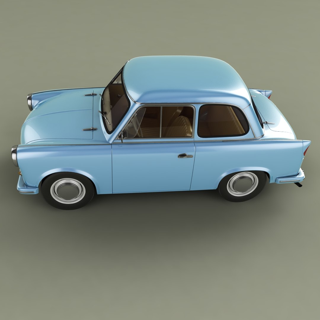3D 1958 Trabant P50 Model - TurboSquid 1523441