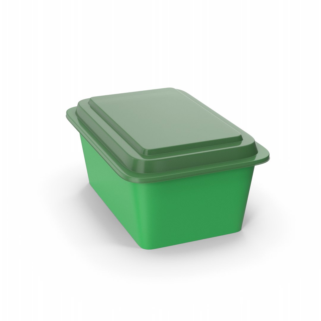 Food Container 3D - TurboSquid 2190575